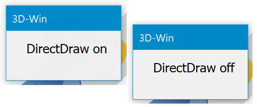 DirectDraw asetukset